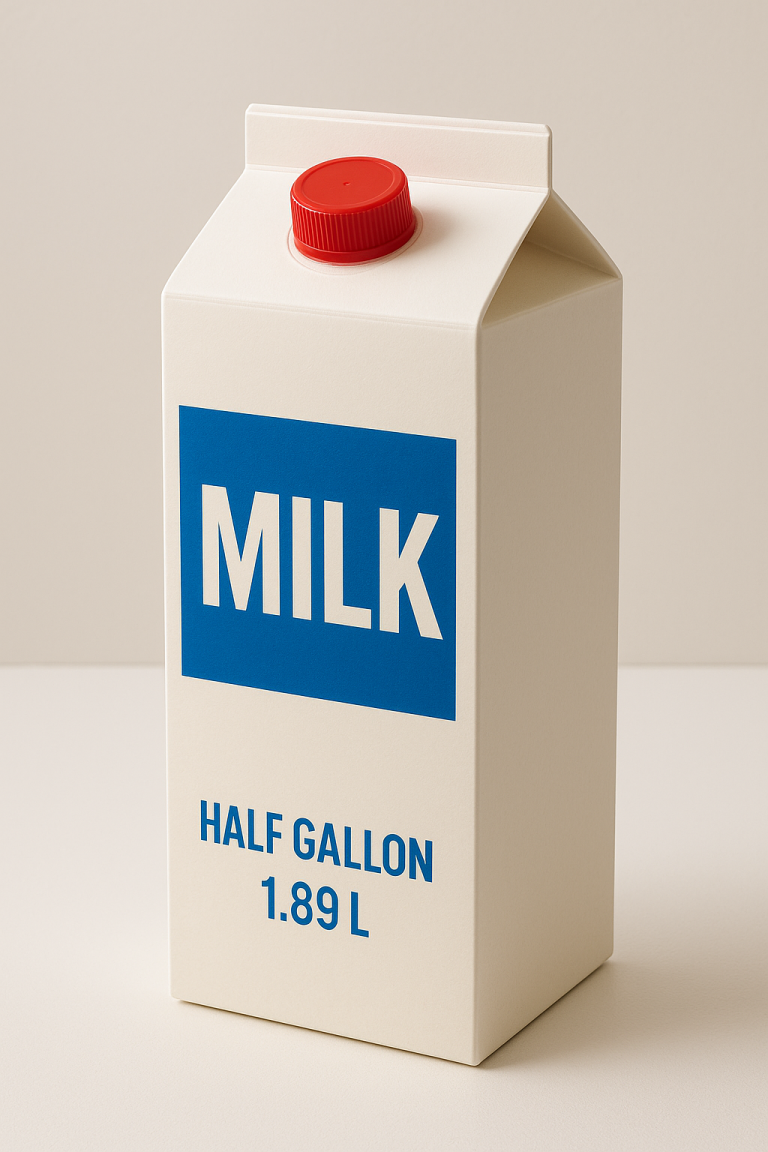 Milk Carton Sizes: Everything You Need to Know - Size LLO